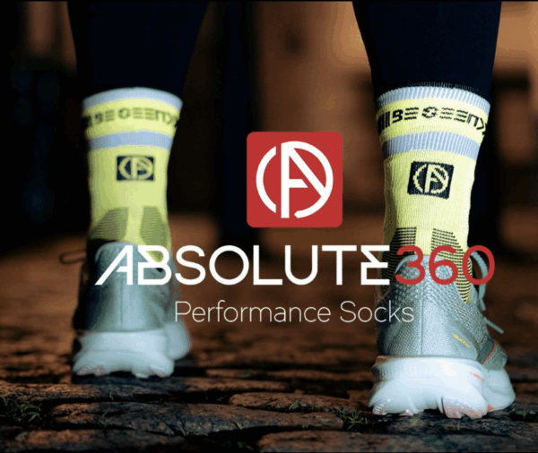 » Absolute360 “Be Seen” Reflective Running Socks